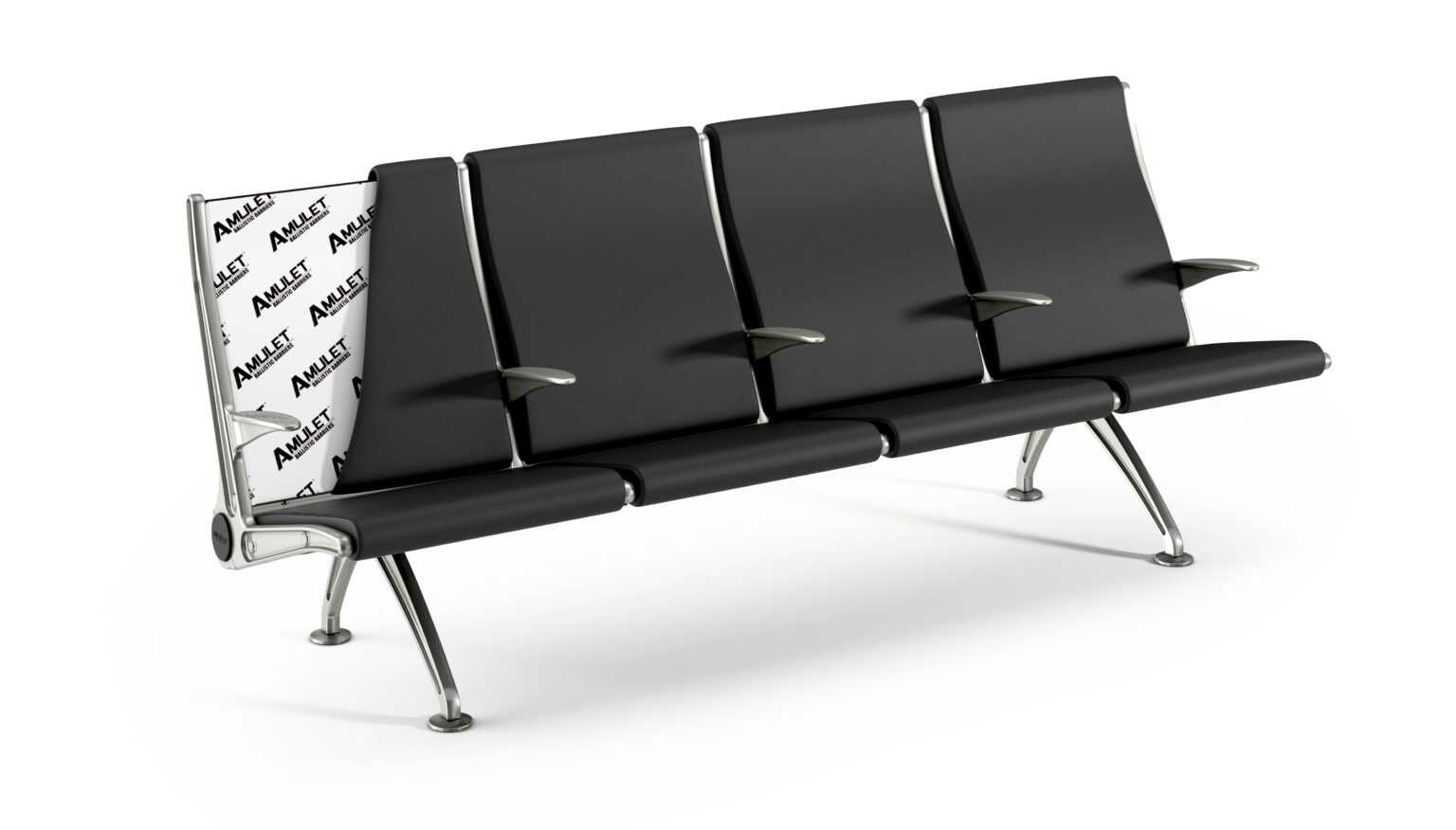 Bullet and Blast Resistant Flyaway Seating Installed at BRO