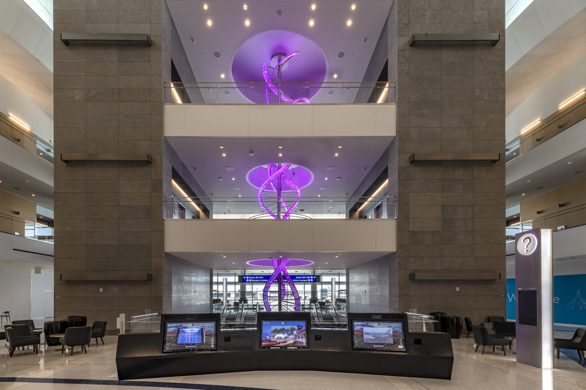 LAX: Opening of West Gates at Tom Bradley International Terminal