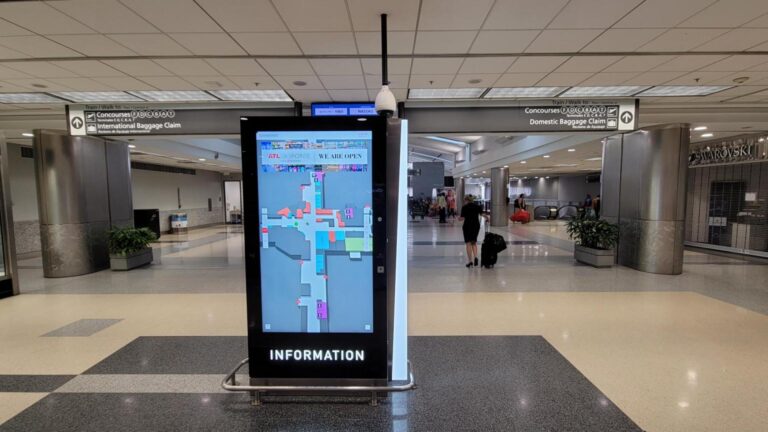 ATL Deploys Smart Wayfinding and Digital Directory Kiosks