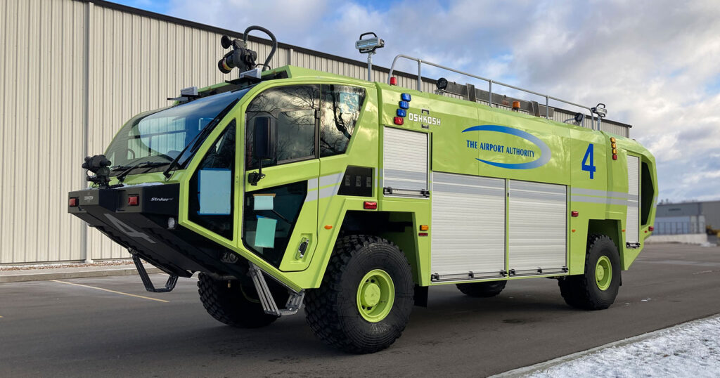 Four Oshkosh Striker ARFF Vehicles Delivered to the Bahamas | Airport ...