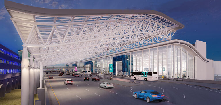 CLT Begins Canopy Construction for Terminal Lobby Expansion | Airport ...