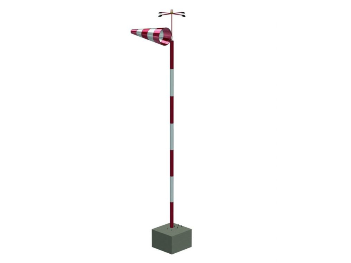 Product Spotlight – Externally Lit Windsock Mast | Pollite