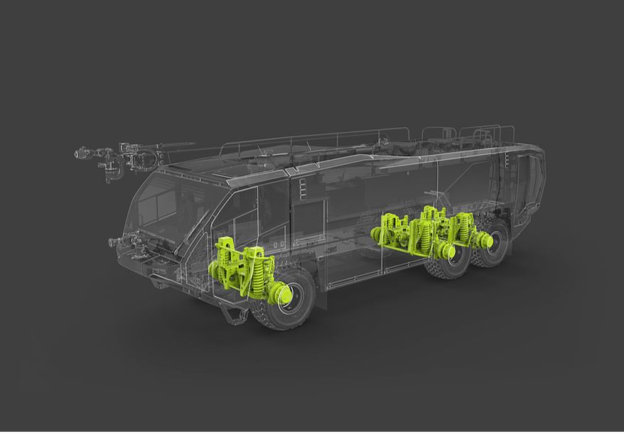 Independent Suspensions in ARFF Vehicle Design | Oshkosh