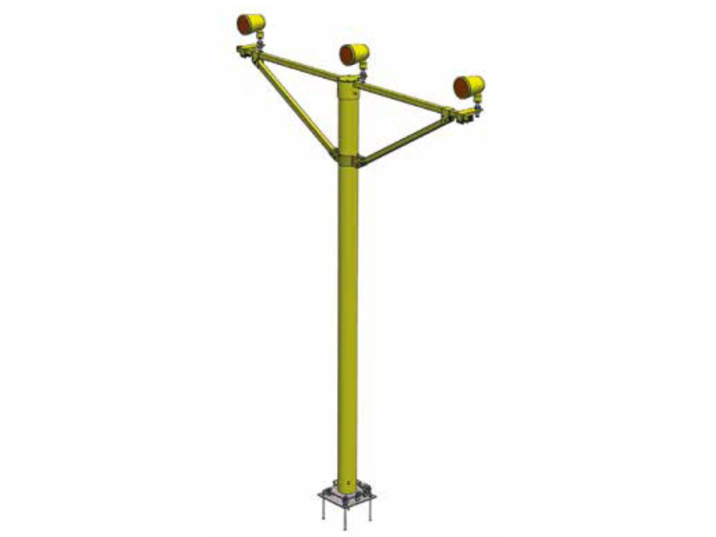 Product Spotlight – 180MM Multiple Light Approach Mast | Pollite