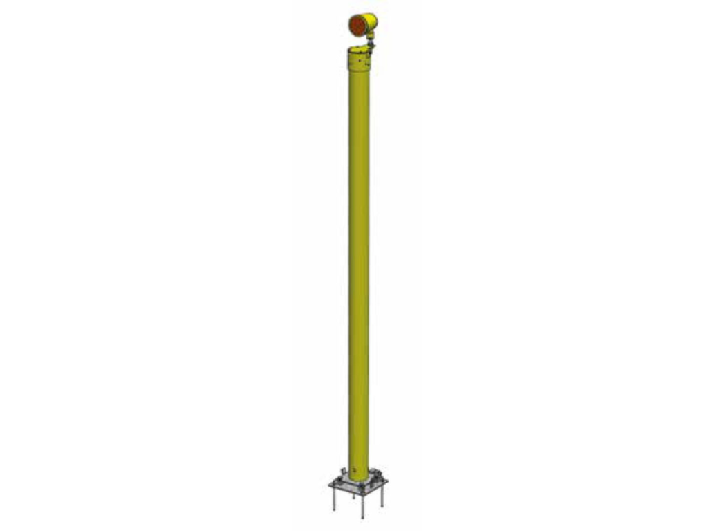 Product Spotlight – 180mm Single Light Approach Mast | Pollite