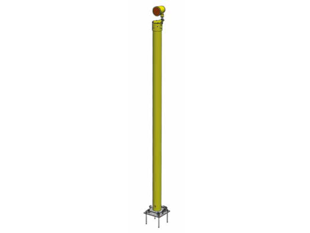 Product Spotlight – 180mm Single Light Approach Mast | Pollite