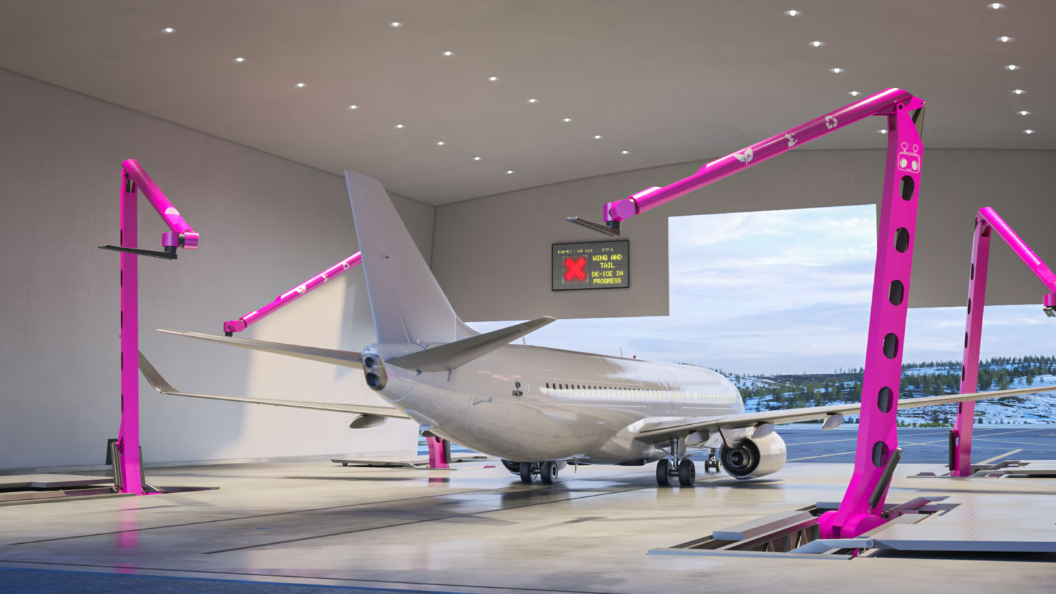 MSG Aviation to Build World's Largest Deicing Robot at Oslo Airport ...