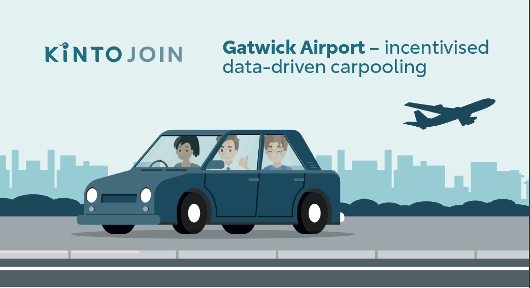Gatwick Airport – Incentivised Data-Driven Carpooling | KINTO Join