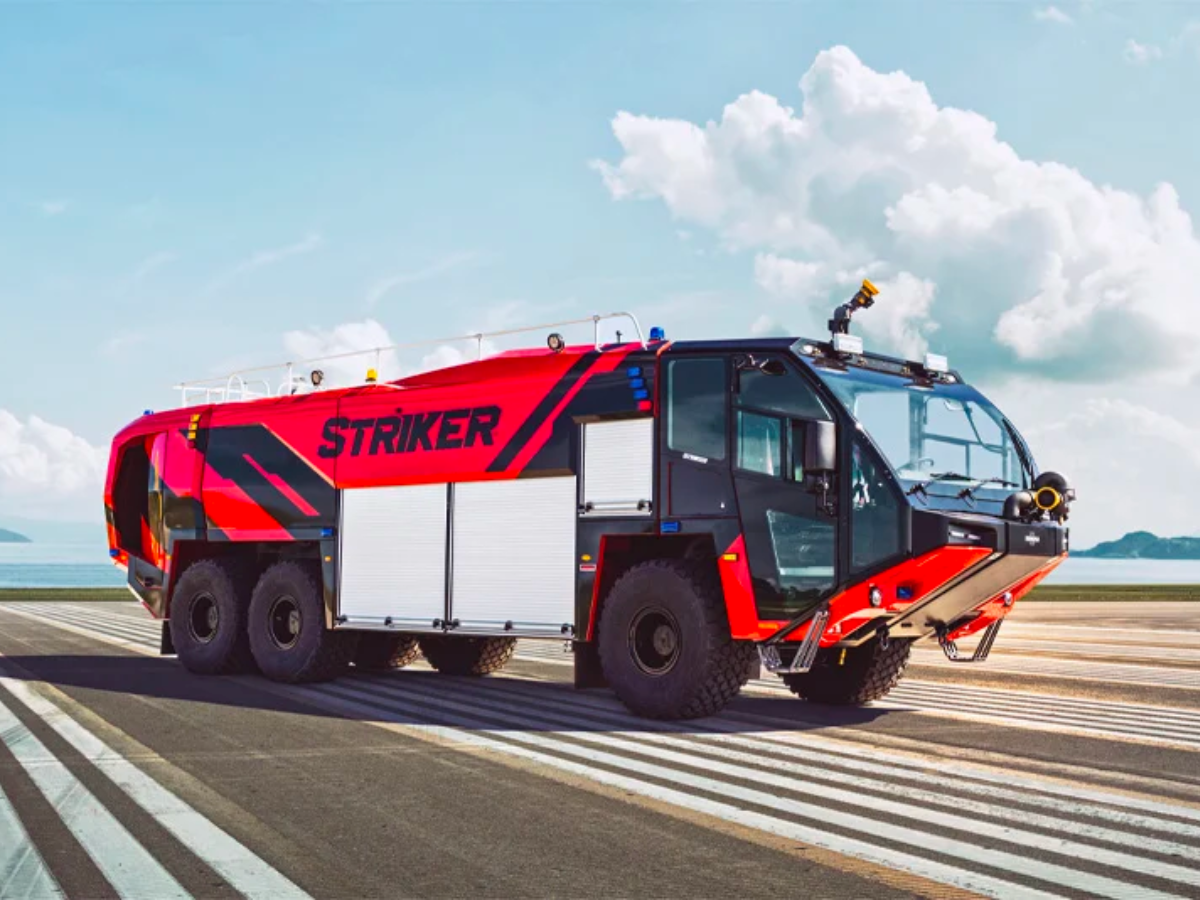 ARFF Vehicle Turrets for Fire Suppression | Oshkosh