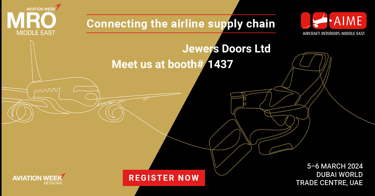 Jewers Doors at MRO Middle East 2024 | Airport Industry-News