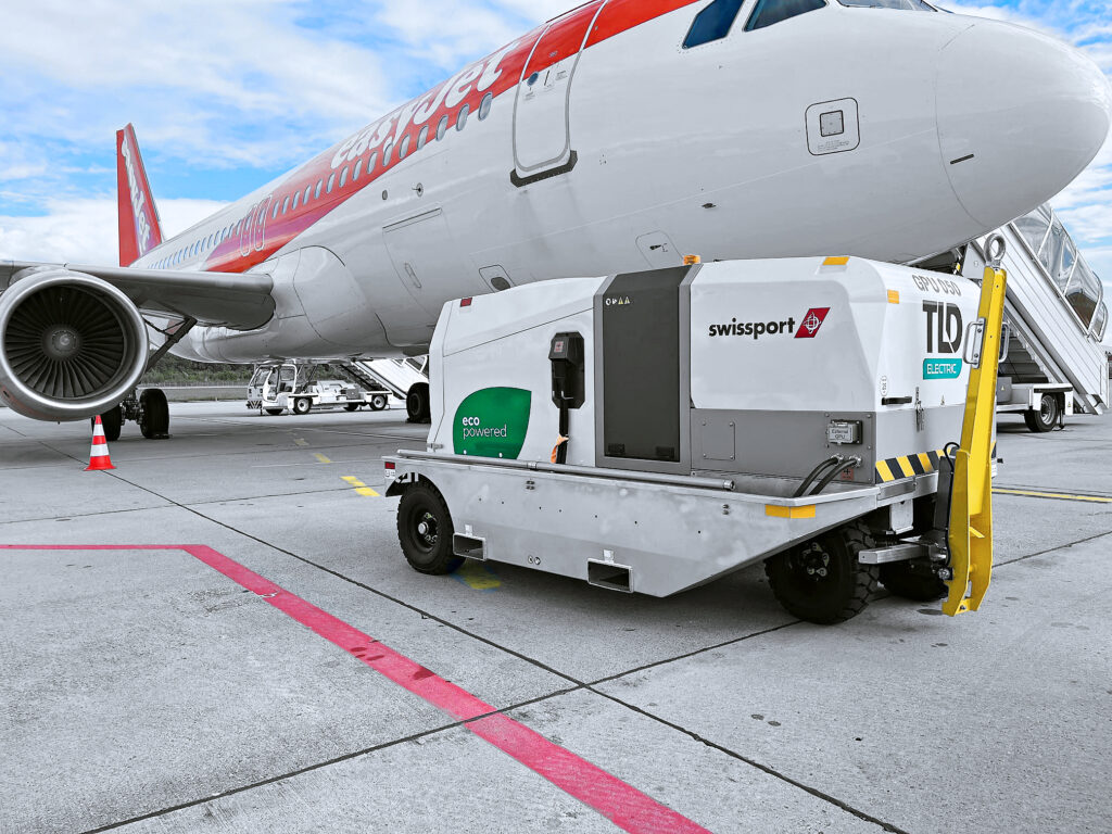 Swissport Introduces New Electric Vehicles at BSL & GVA Airports