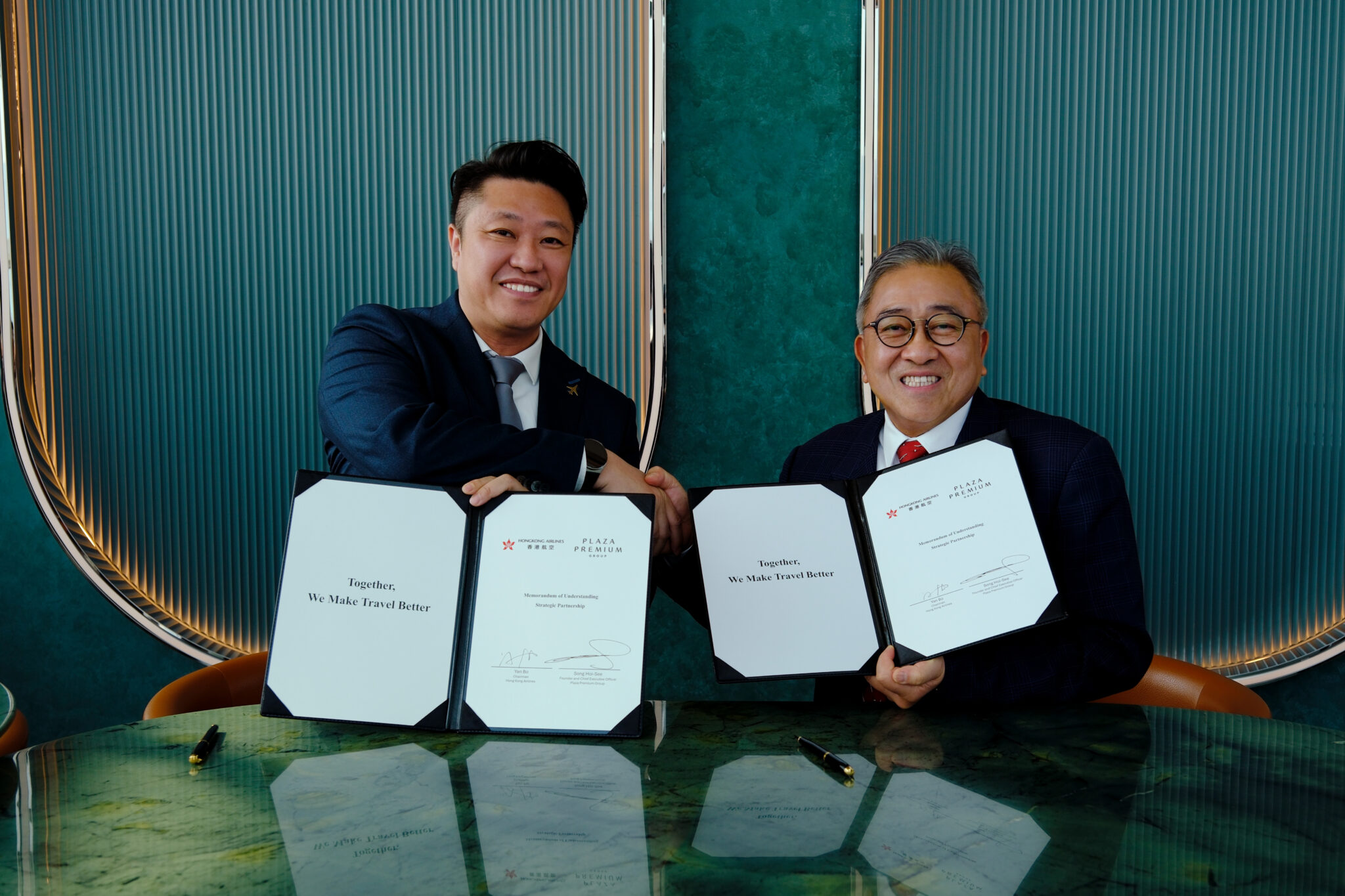 Plaza Premium Group and Hong Kong Airlines Sign Landmark MOU To Elevate ...