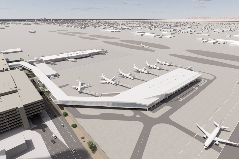 Construction Underway on New Concourse at PHX Terminal 3 | Airport ...