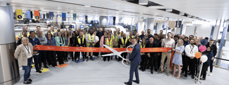 Manchester Airport Terminal 2 Security Hall Nears Completion