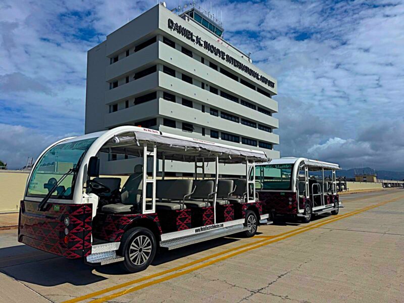 Hawaii: Three New Electric Transit Trams to Join HNL Shuttle Service